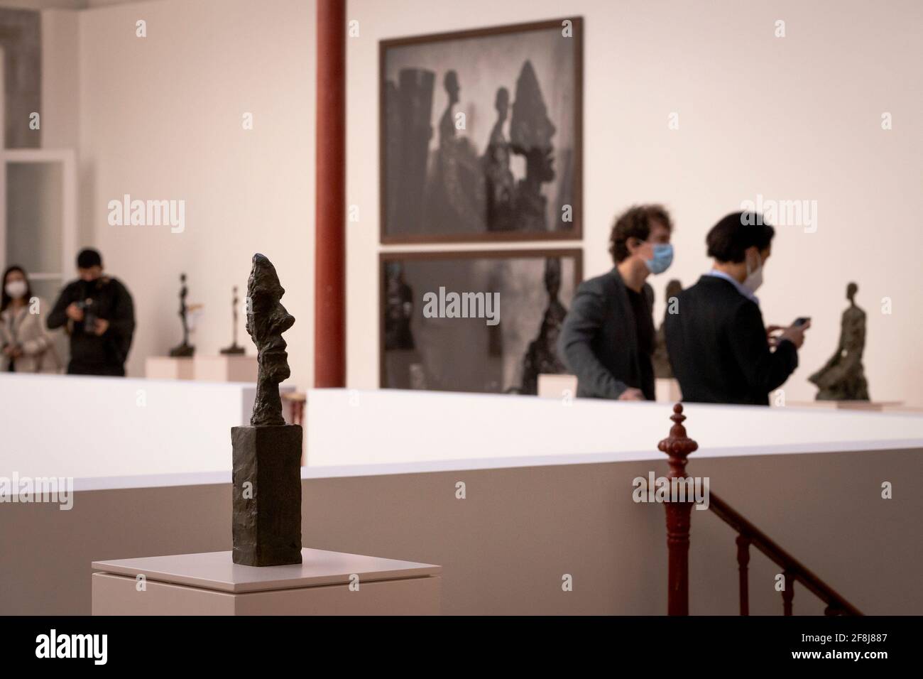 One of the works seen at the exhibition of the Misericórdia Museum in ...