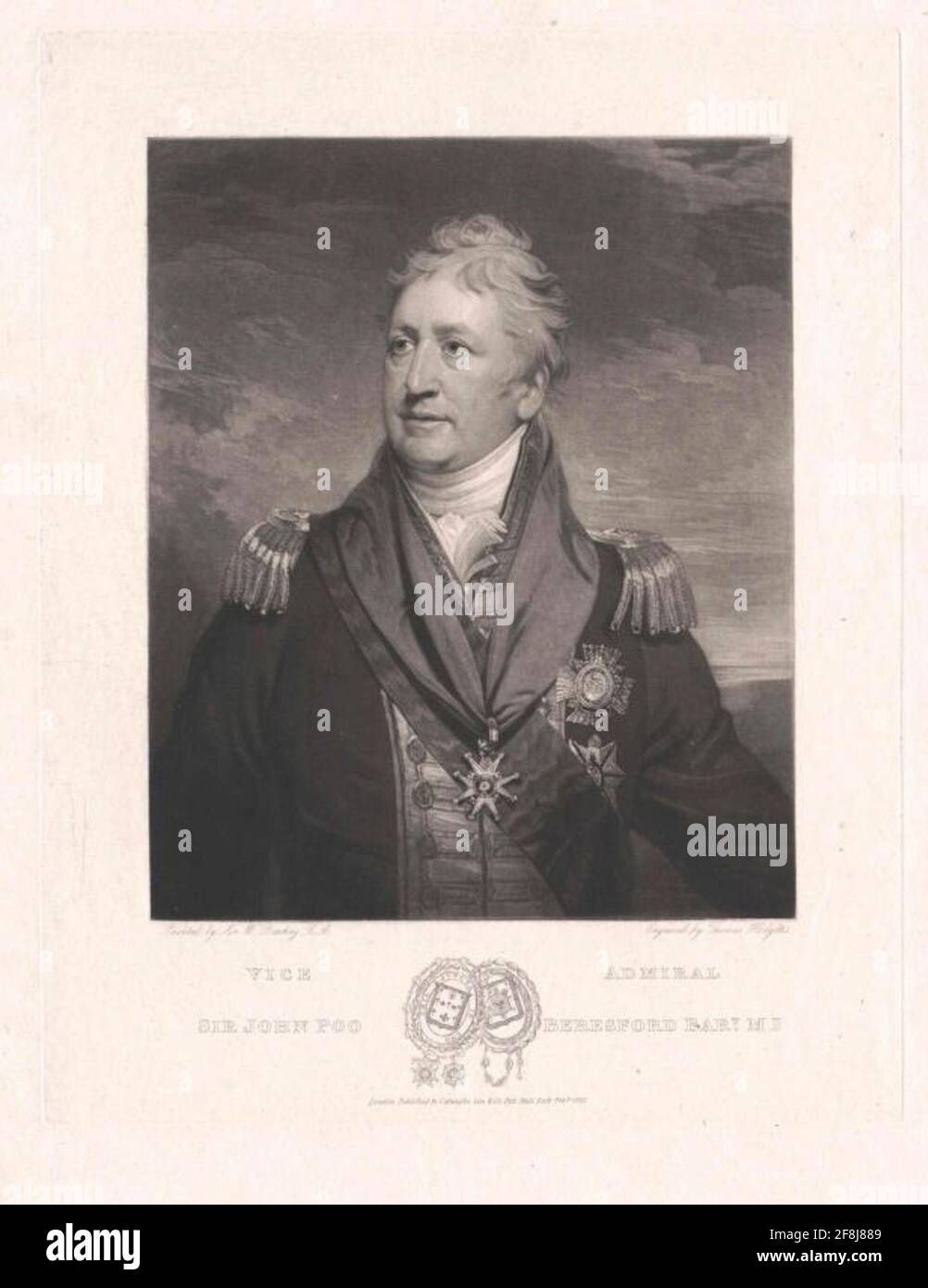 Beresford, 1. Baronet Beresford, Sir John Poo Stock Photo - Alamy