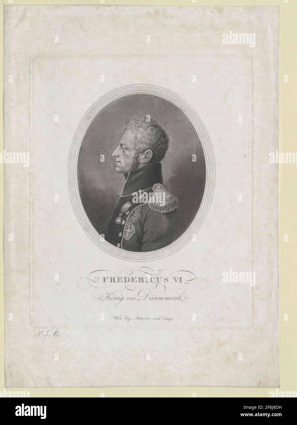 Frederick VI., King of Denmark Stock Photo - Alamy