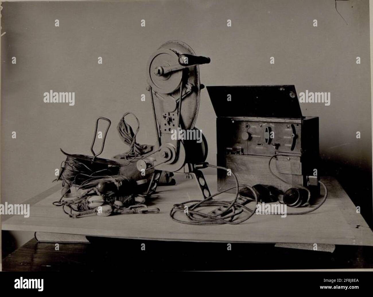 Full field spark station smallest design. (Backpackstation Stock Photo ...