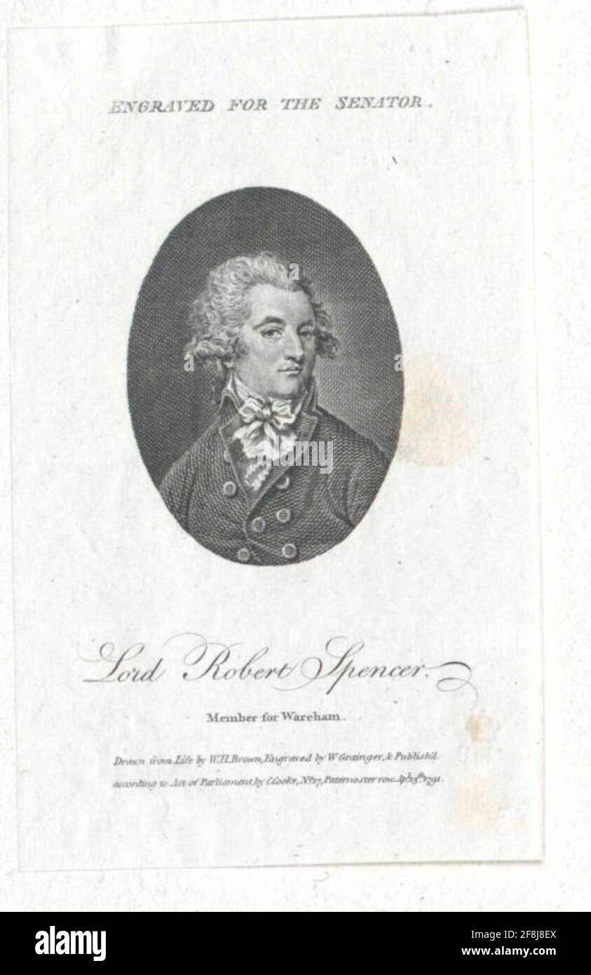 Spencer, Lord Robert Stock Photo - Alamy