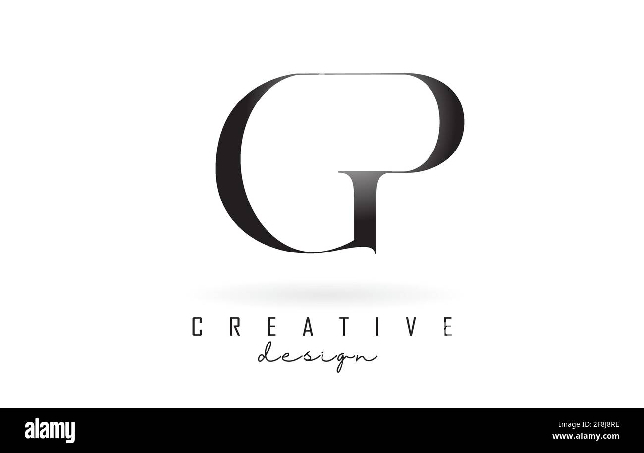 Gp letters vector vectors hi-res stock photography and images - Alamy