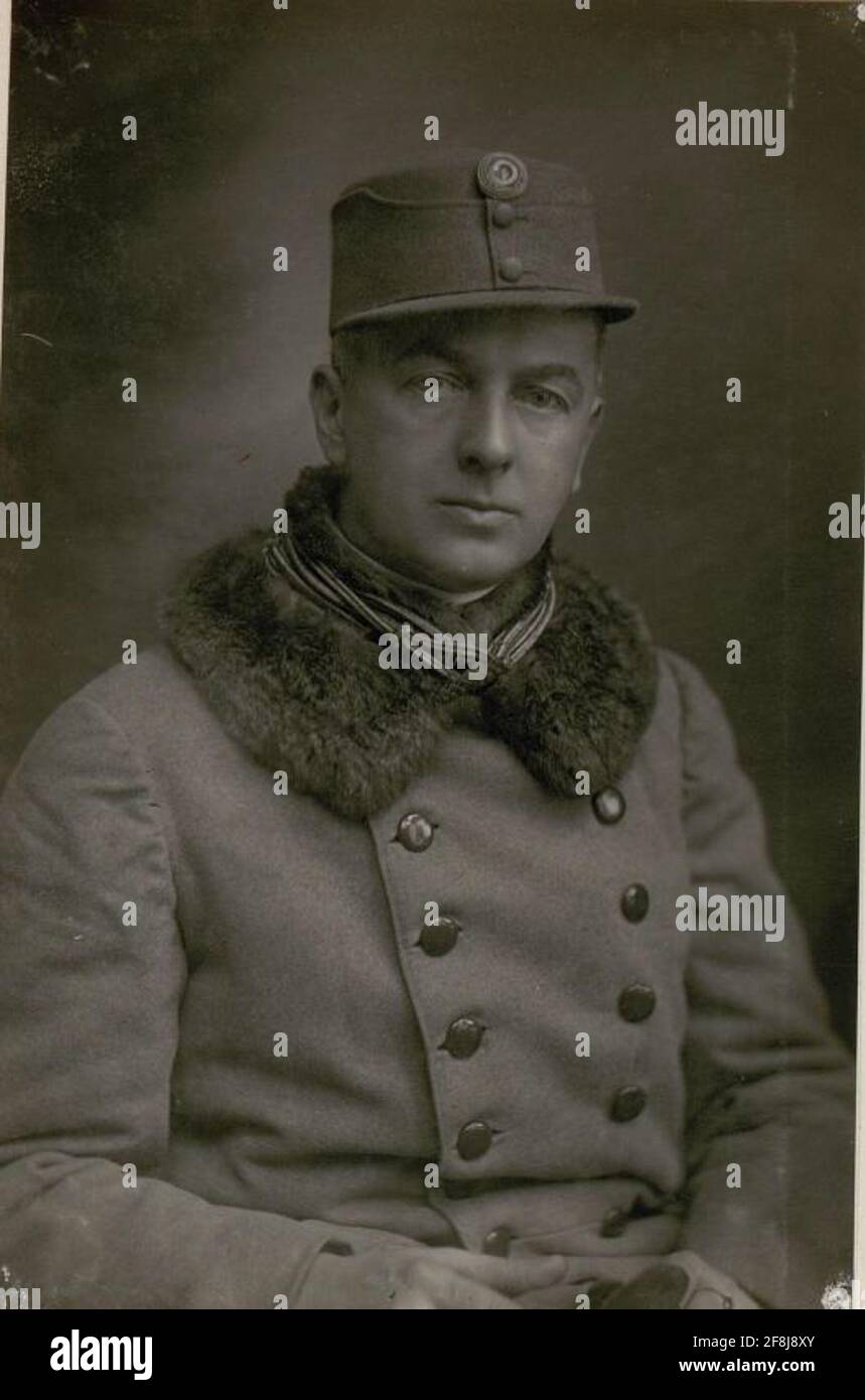 Oberleutnant Anton Janowsky Stock Photo - Alamy
