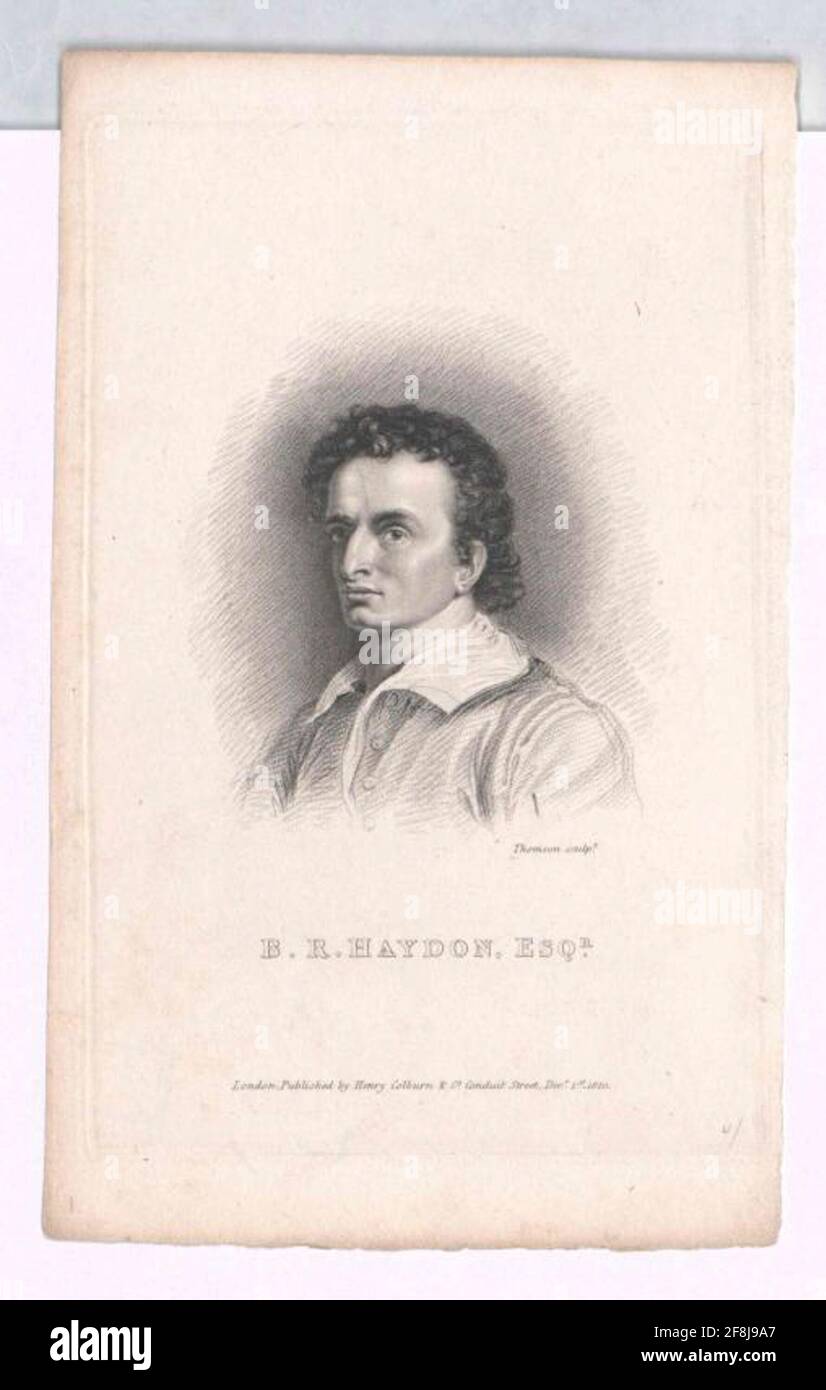 Haydon, Benjamin Robert Stock Photo - Alamy