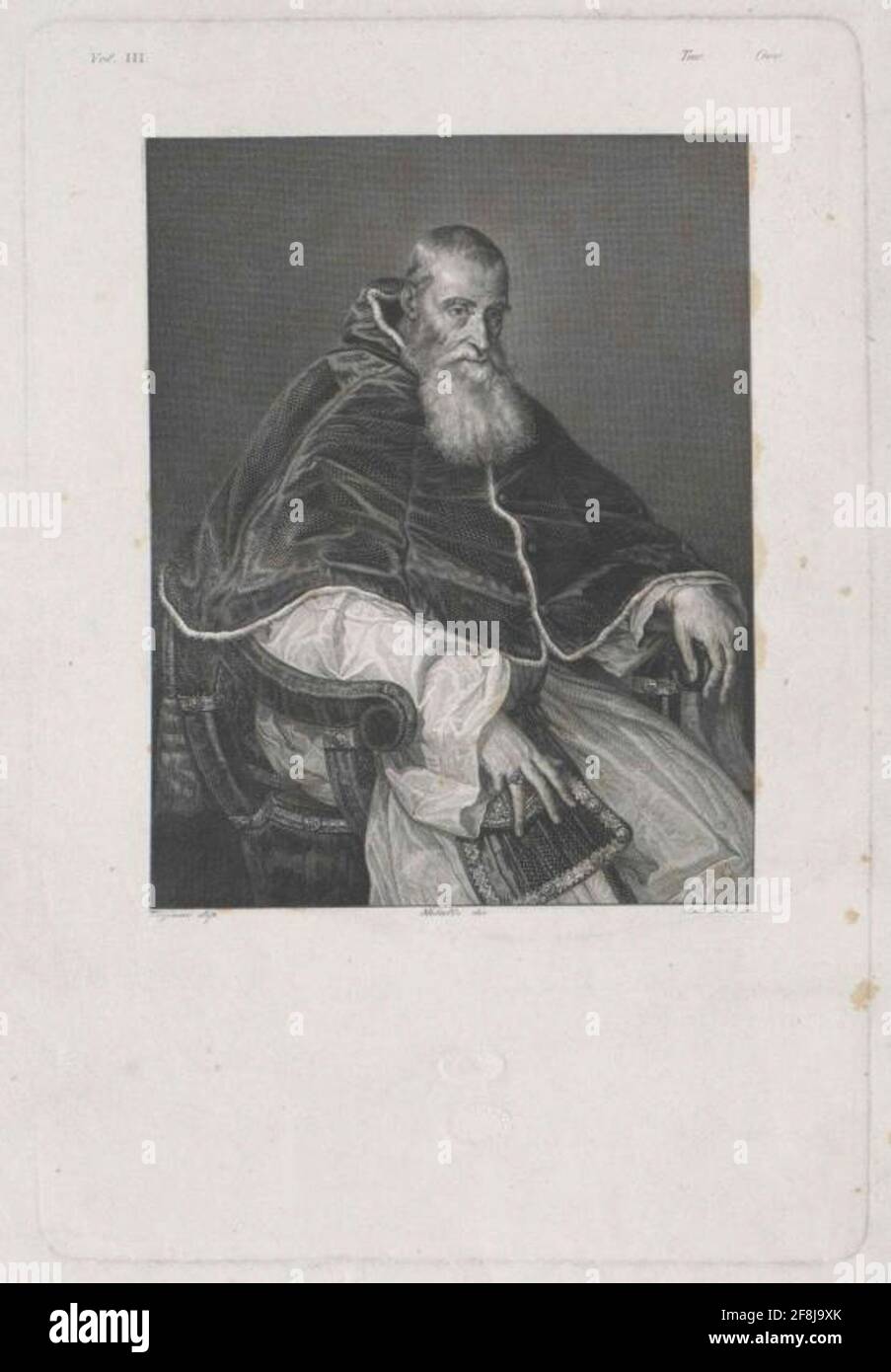 Paul III., papa Stock Photo - Alamy