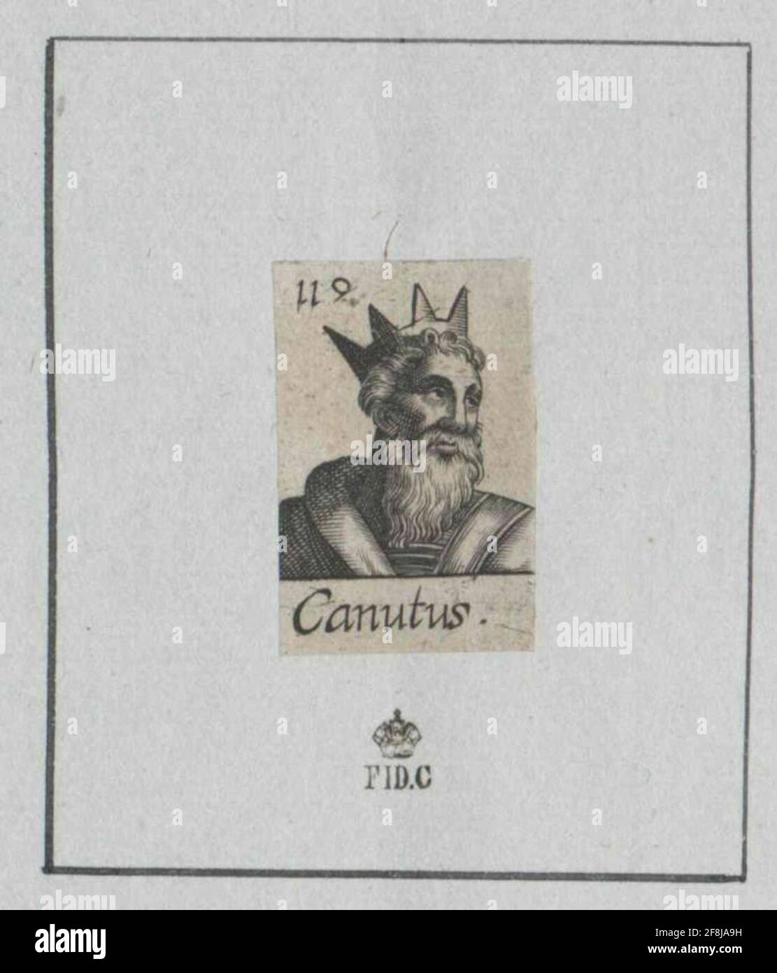 Knut II., King of Denmark Stock Photo - Alamy