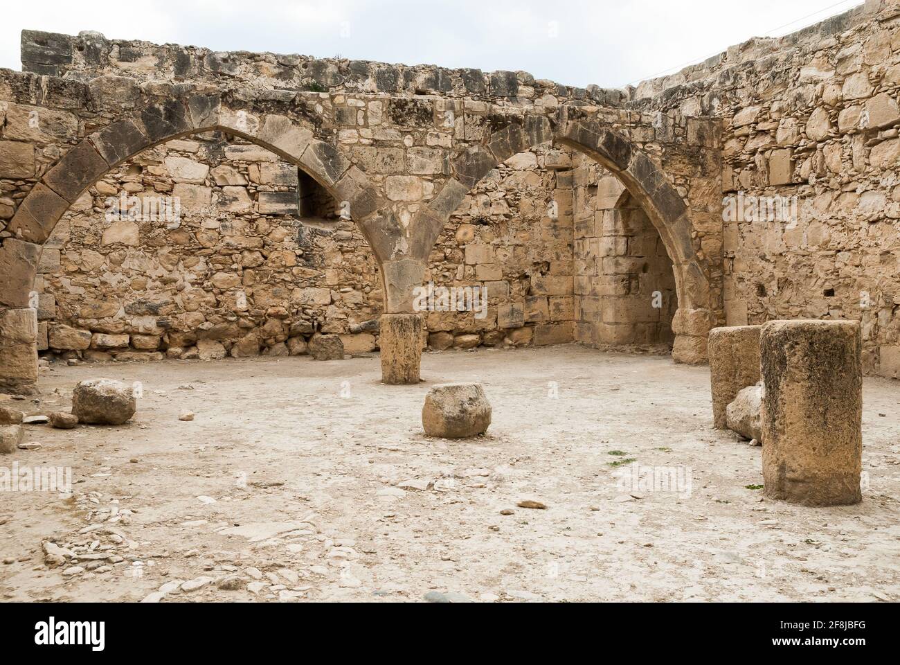 Kolossi Castle ruins, Limassol District, Cyprus Stock Photo - Alamy
