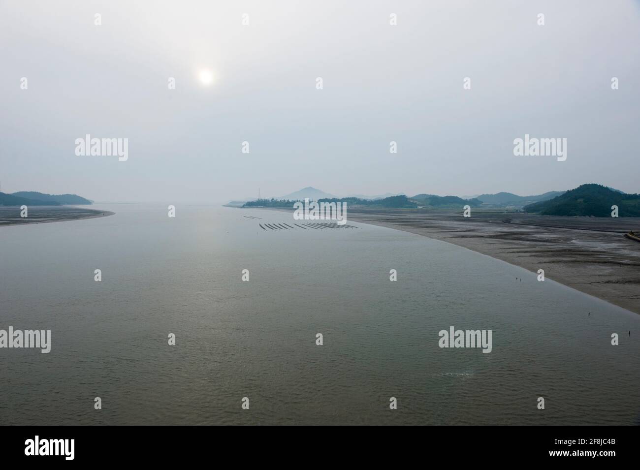 A secluded landscape by the seafront Stock Photo - Alamy