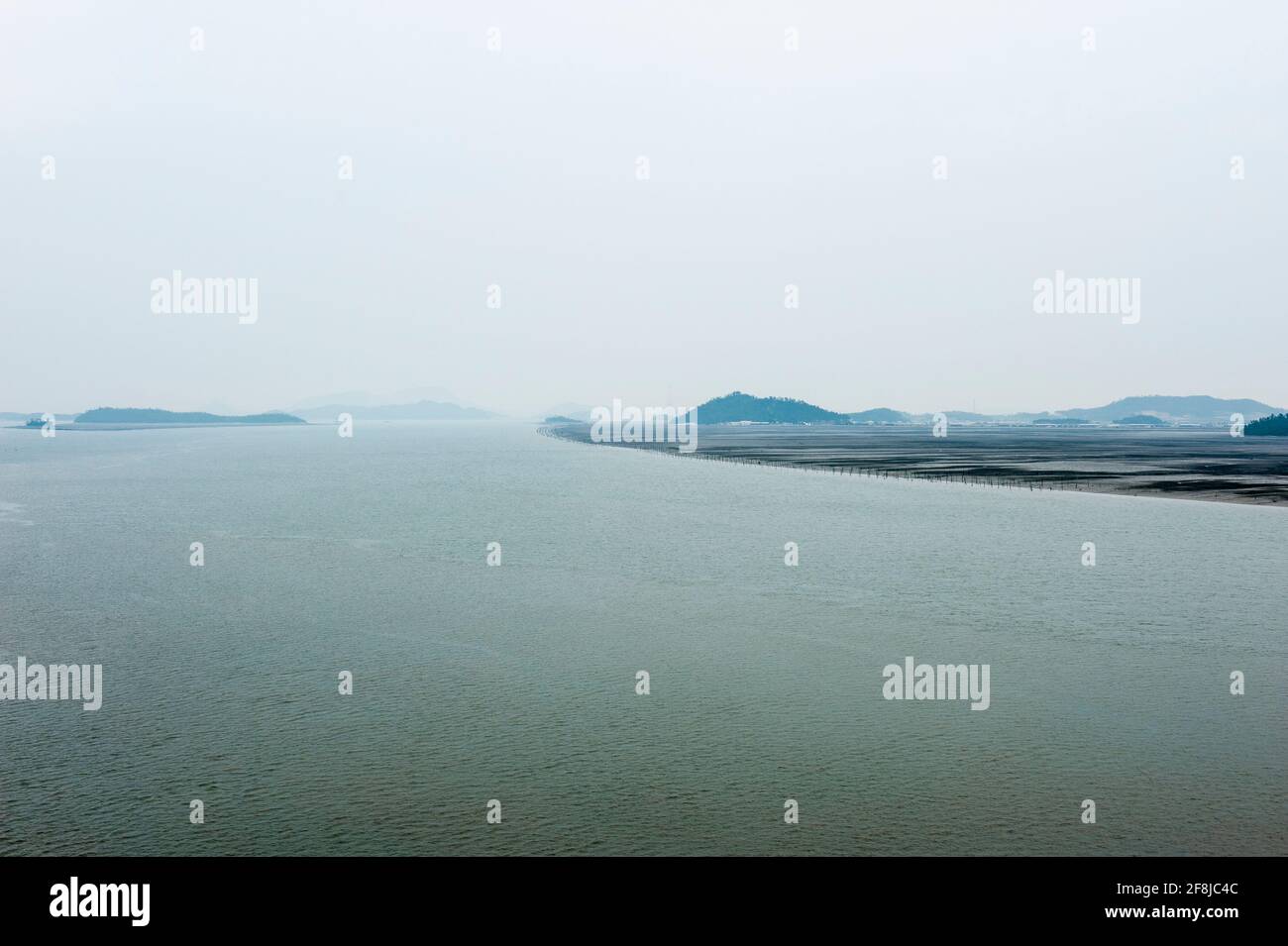 A secluded landscape by the seafront Stock Photo - Alamy