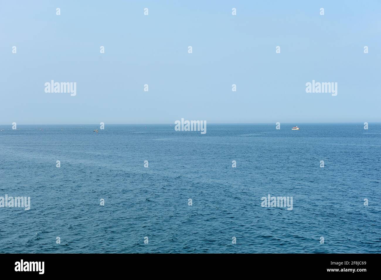A cool beach in midsummer Stock Photo - Alamy