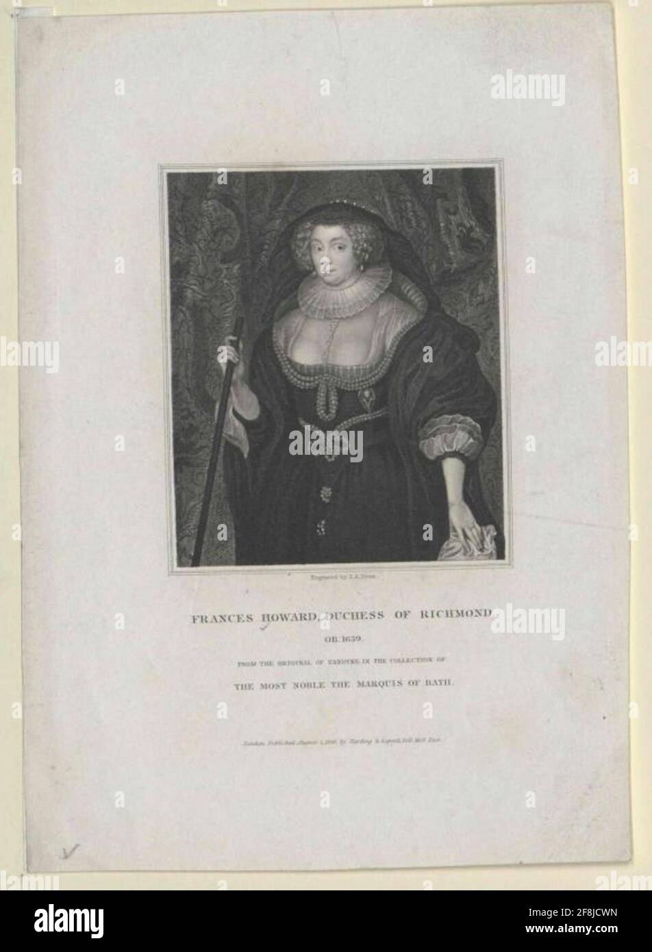 Howard, Frances Lady Stock Photo - Alamy