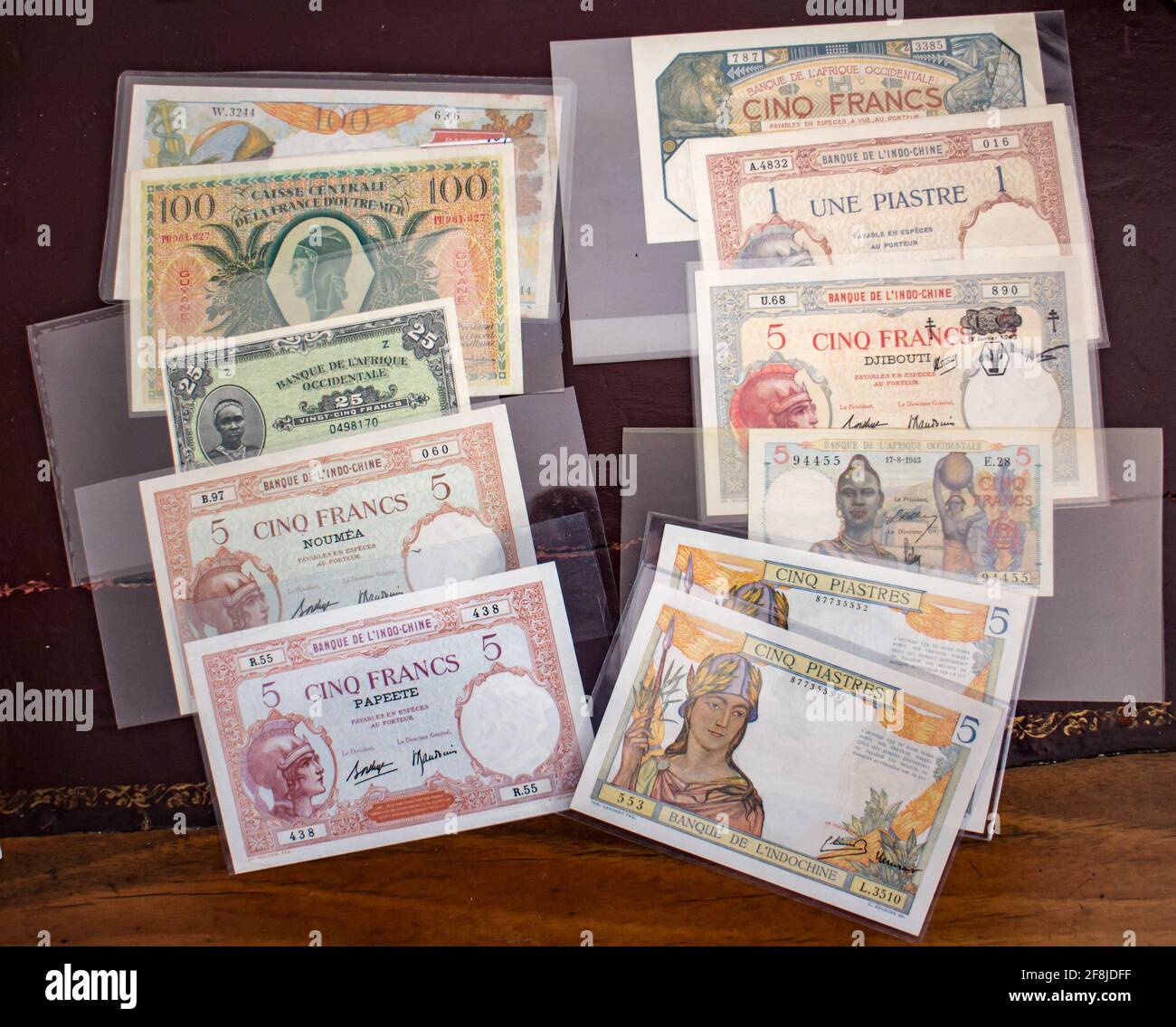 French Empire banknotes Stock Photo - Alamy