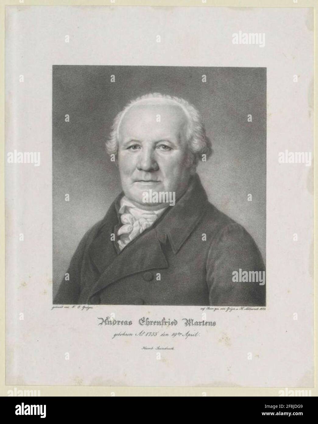 Martens, Andreas Ehrenfried Stock Photo - Alamy