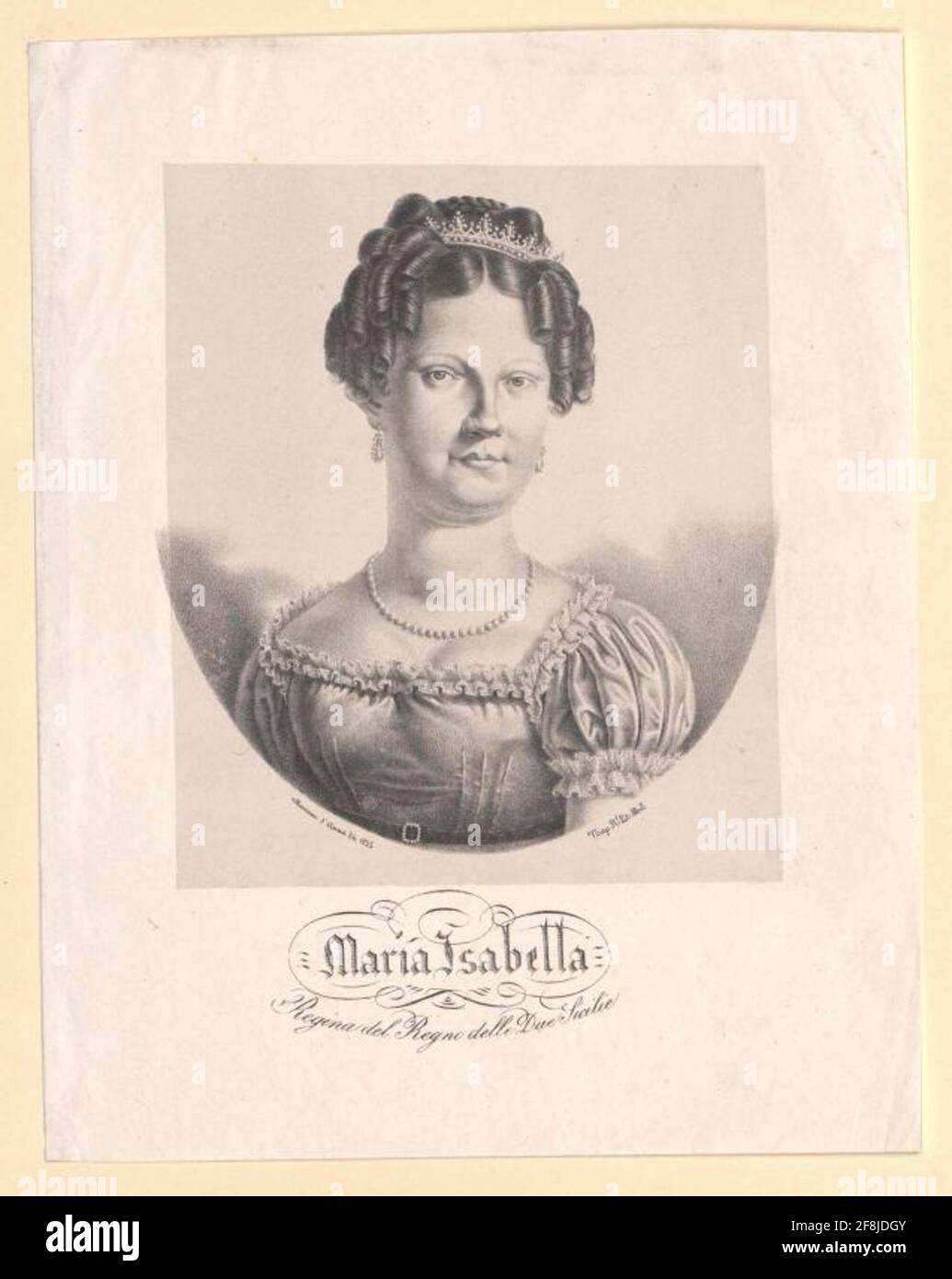 Maria Isabella, Infantin of Spain Stock Photo - Alamy