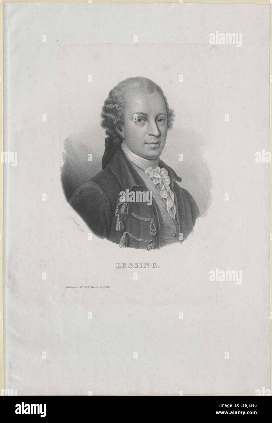 Lessing, Gotthold Ephraim Stock Photo - Alamy