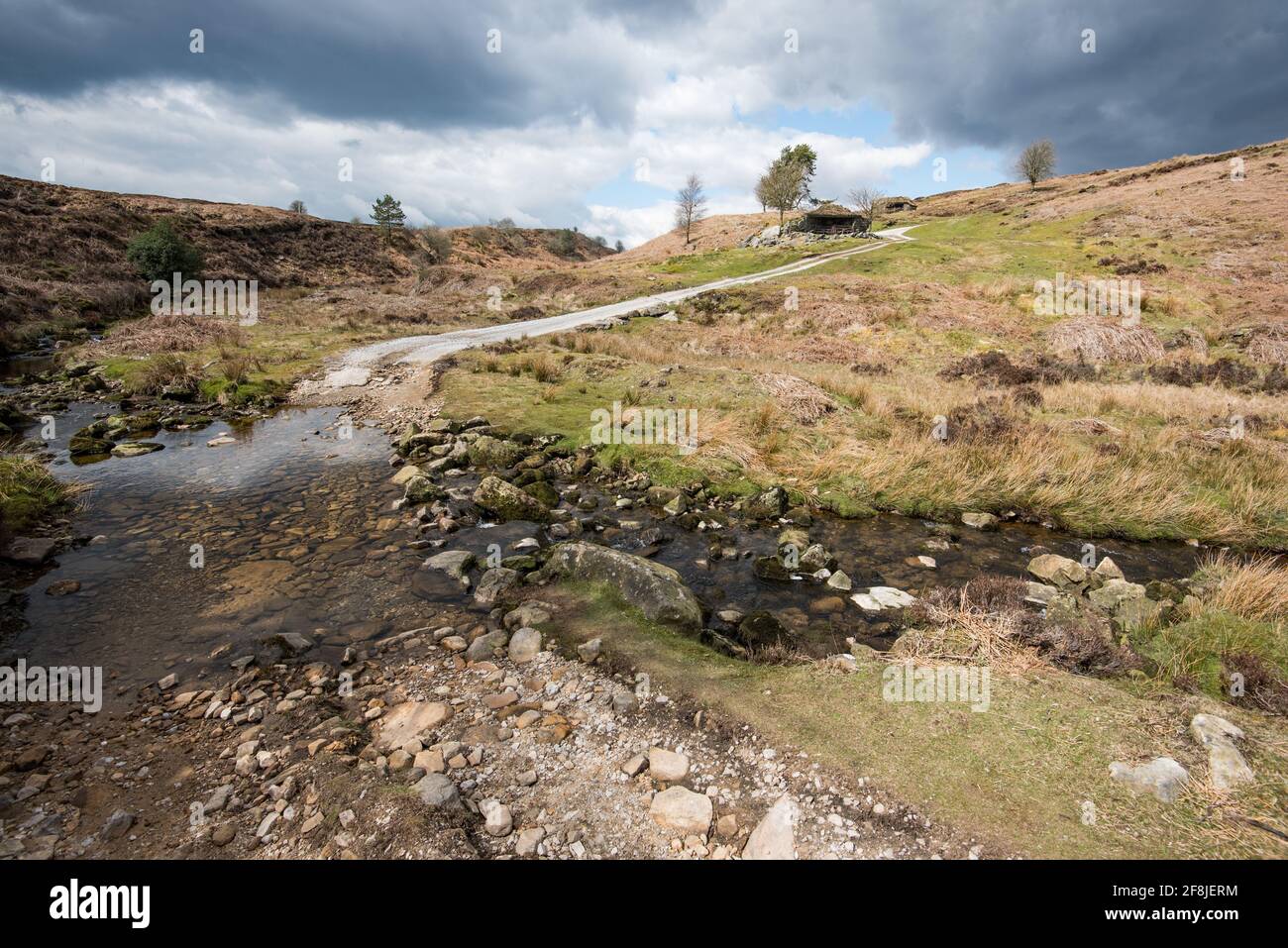 Lower Barden reservoir and environs Stock Photo - Alamy