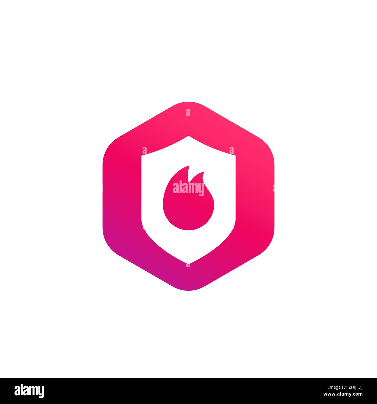 Fire protection icon, vector design Stock Vector Image & Art - Alamy