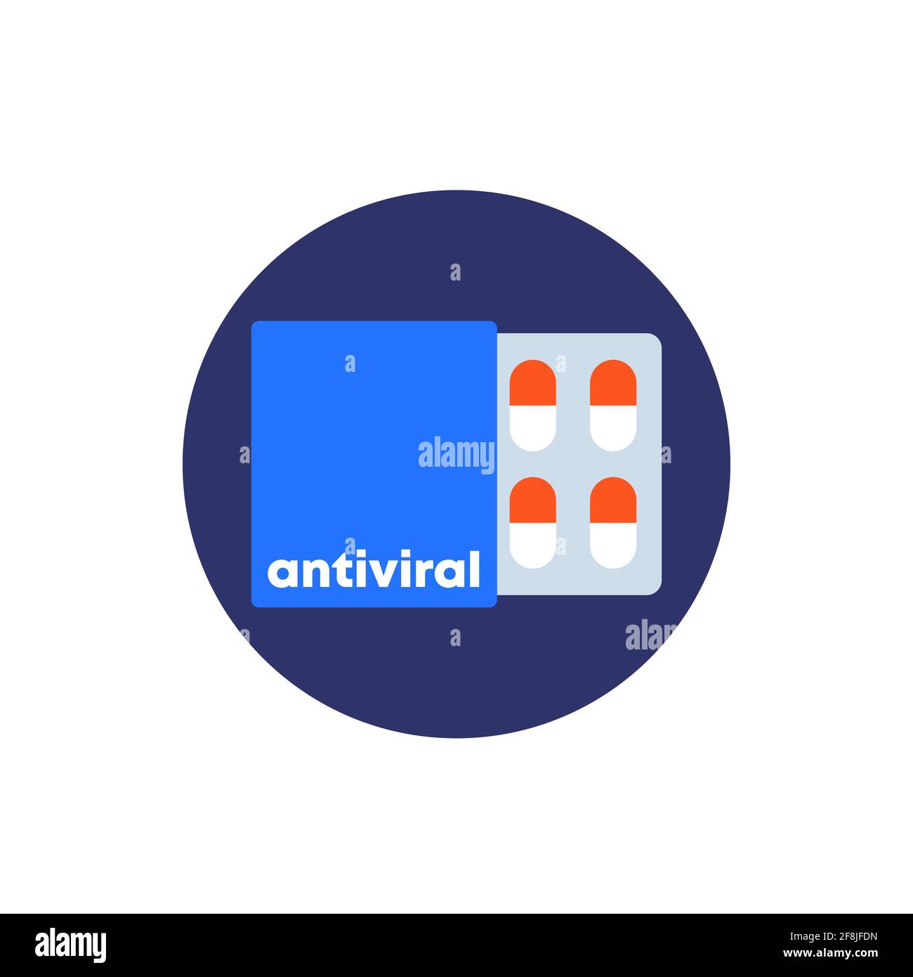 Antiviral pill Stock Vector Images - Alamy