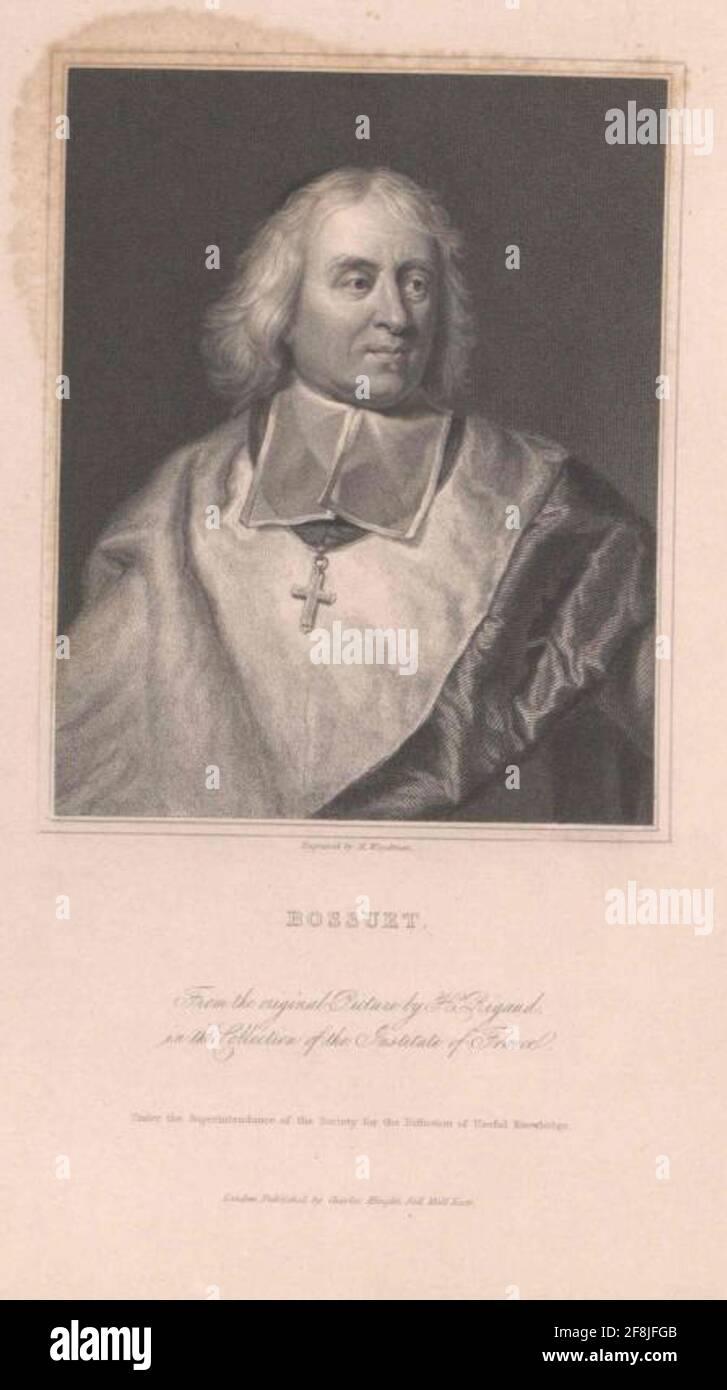 Bossuet, Jacques Benigne Stock Photo - Alamy