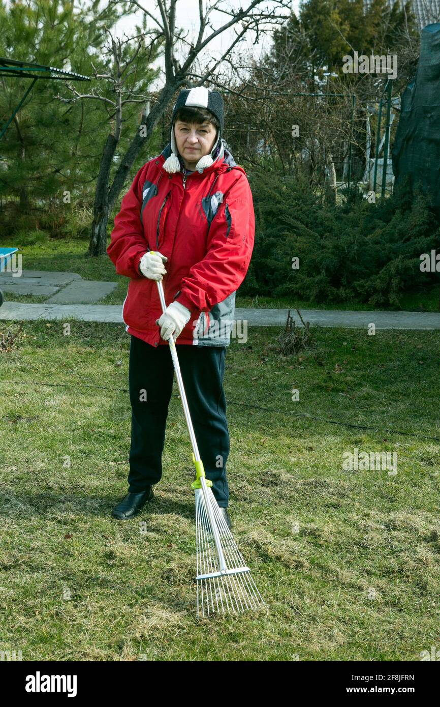 Large rake hi-res stock photography and images - Alamy