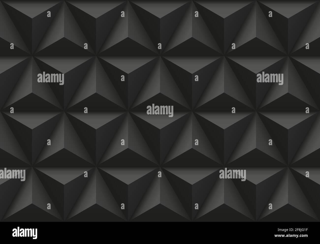 Textured abstract dark mosaic seamless background with tile. Vector ...