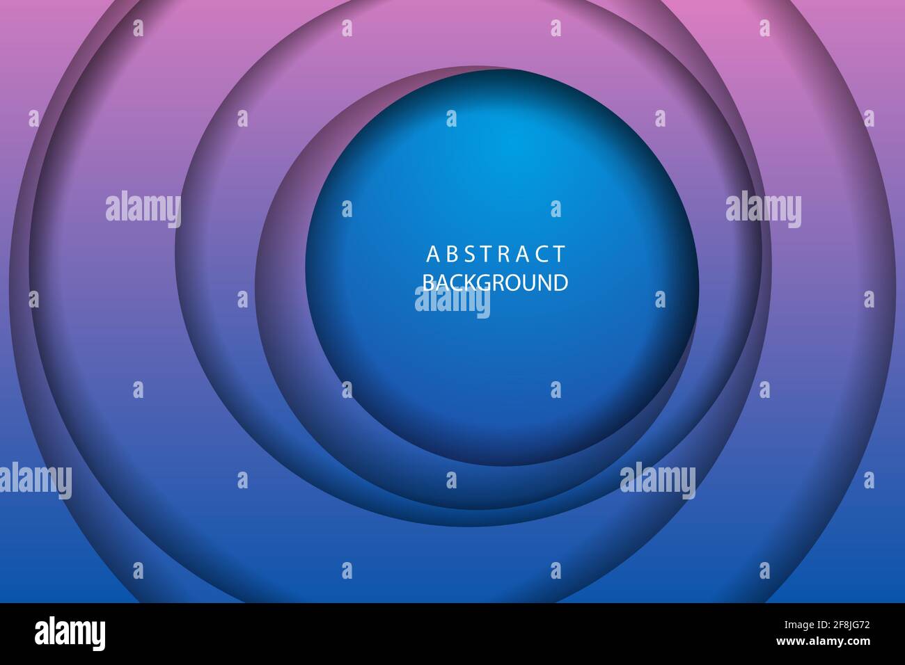 Abstract gradient background with circles for design. Smooth vector ...