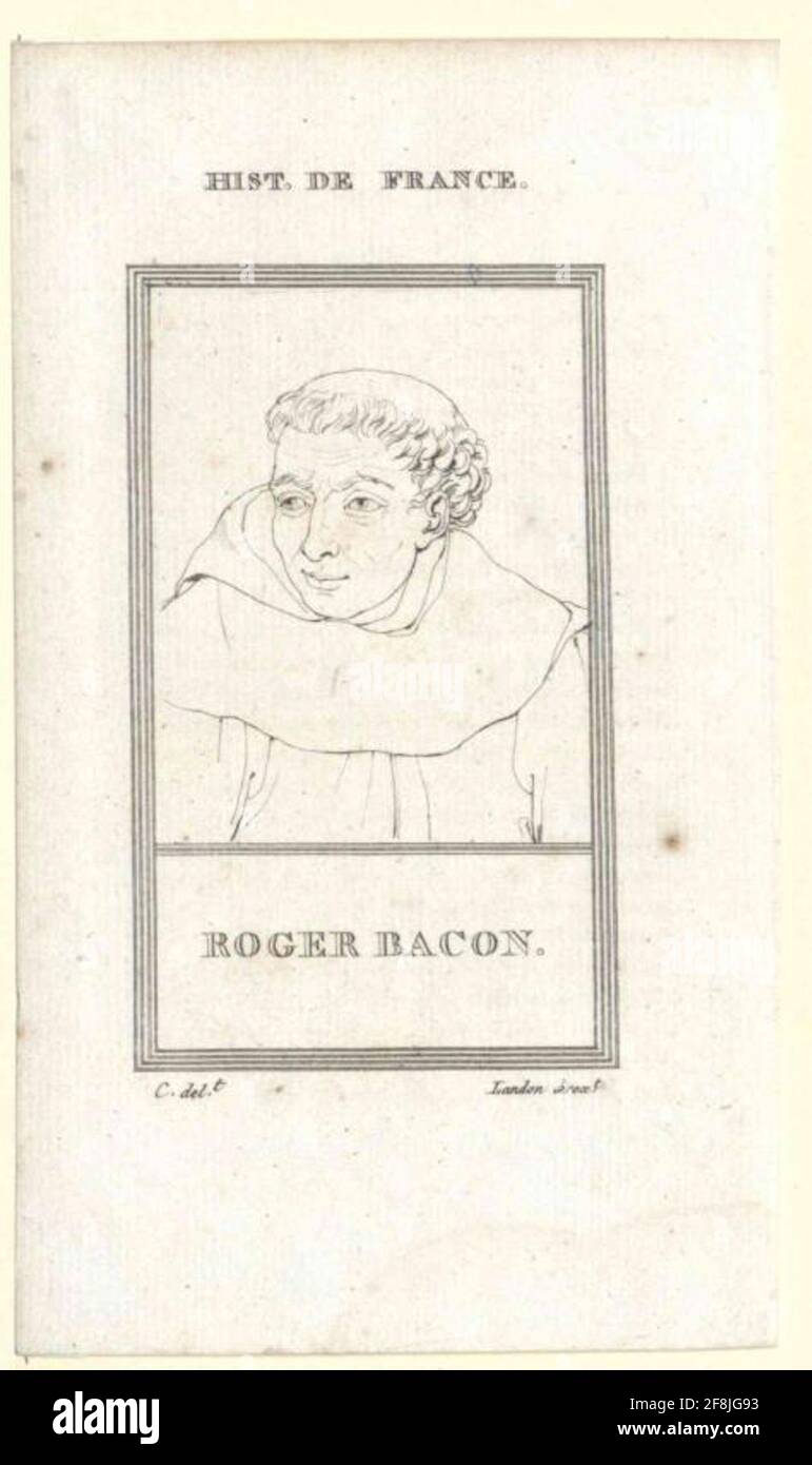 Bacon, Roger Stock Photo - Alamy