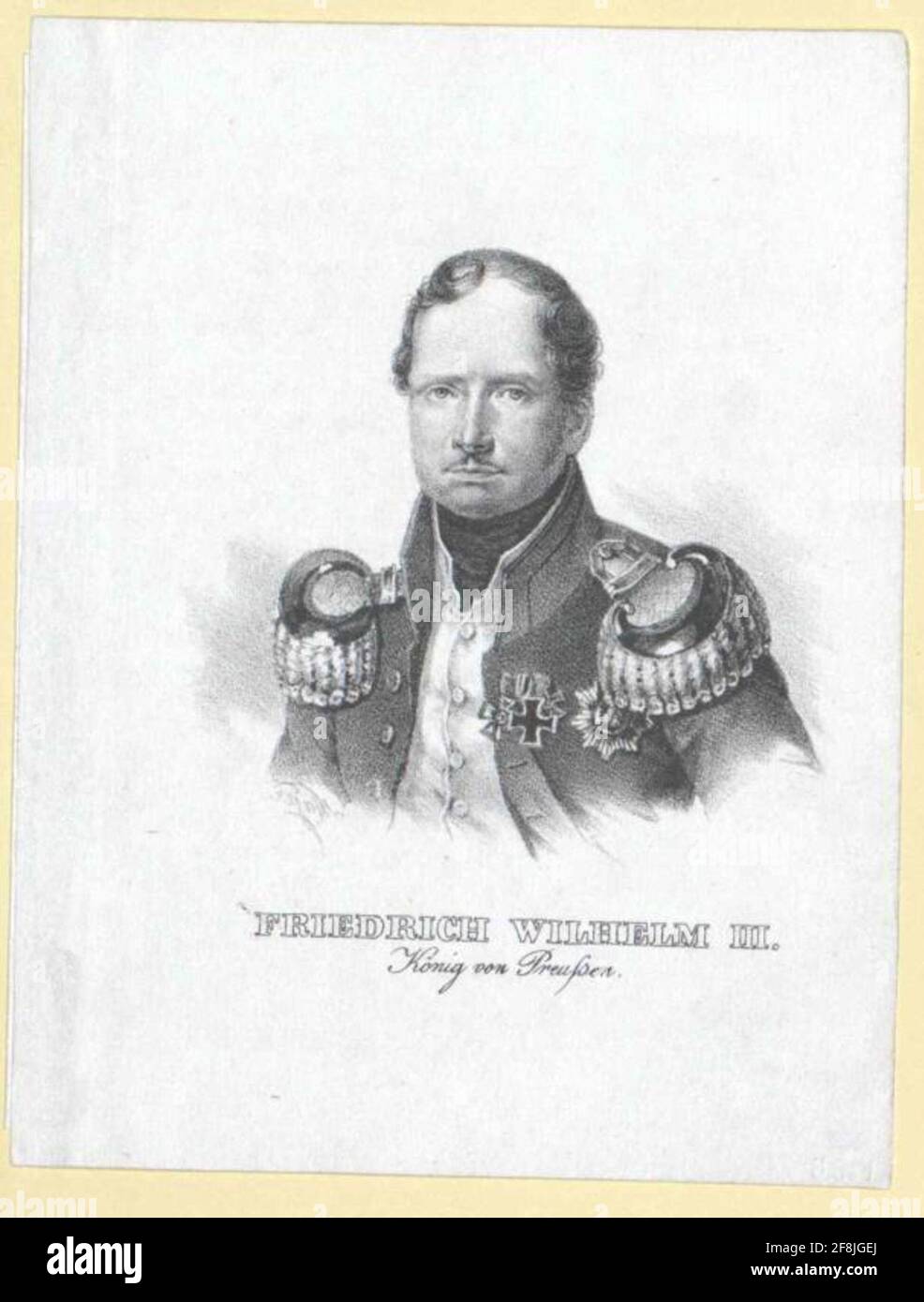 Friedrich Wilhelm III., King of Prussia Stock Photo - Alamy