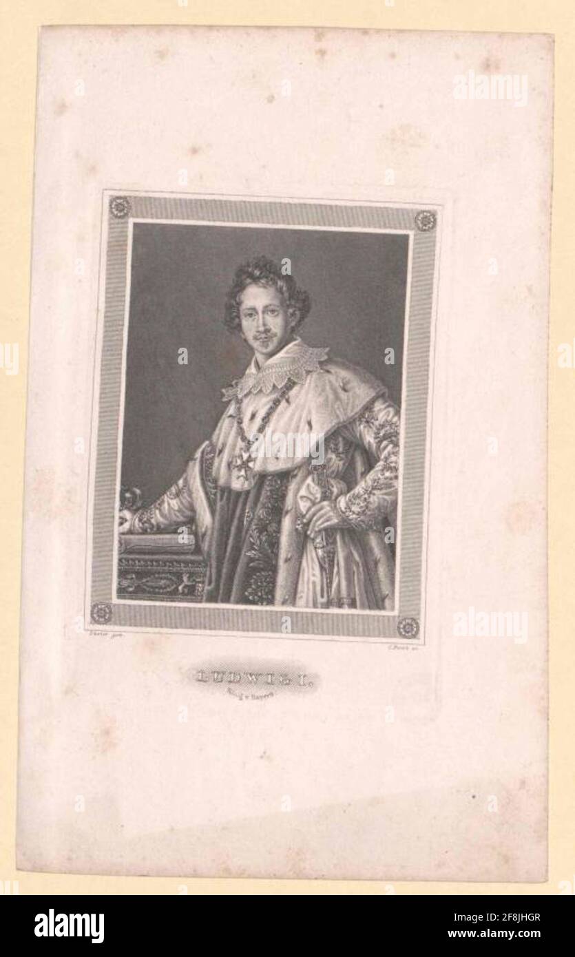 Ludwig I, King of Bavaria Stock Photo - Alamy