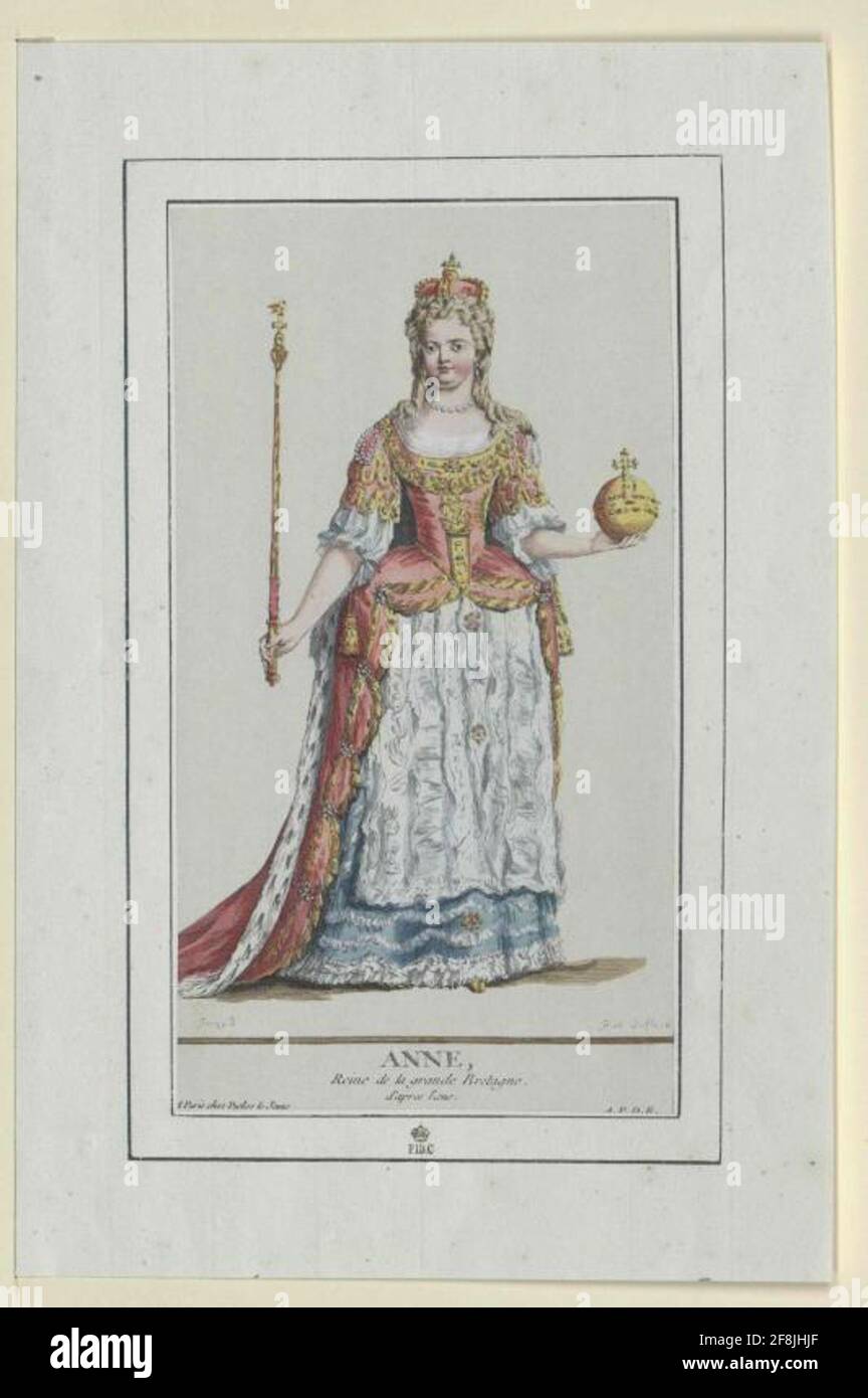 Anna, Queen of England Stock Photo - Alamy