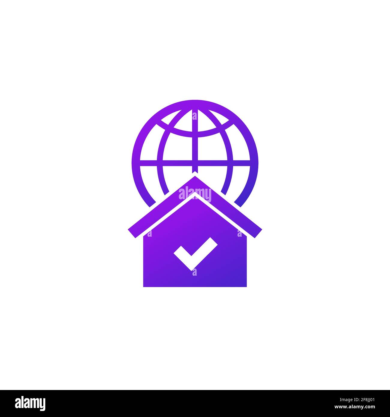 home network icon on white Stock Vector Image & Art - Alamy