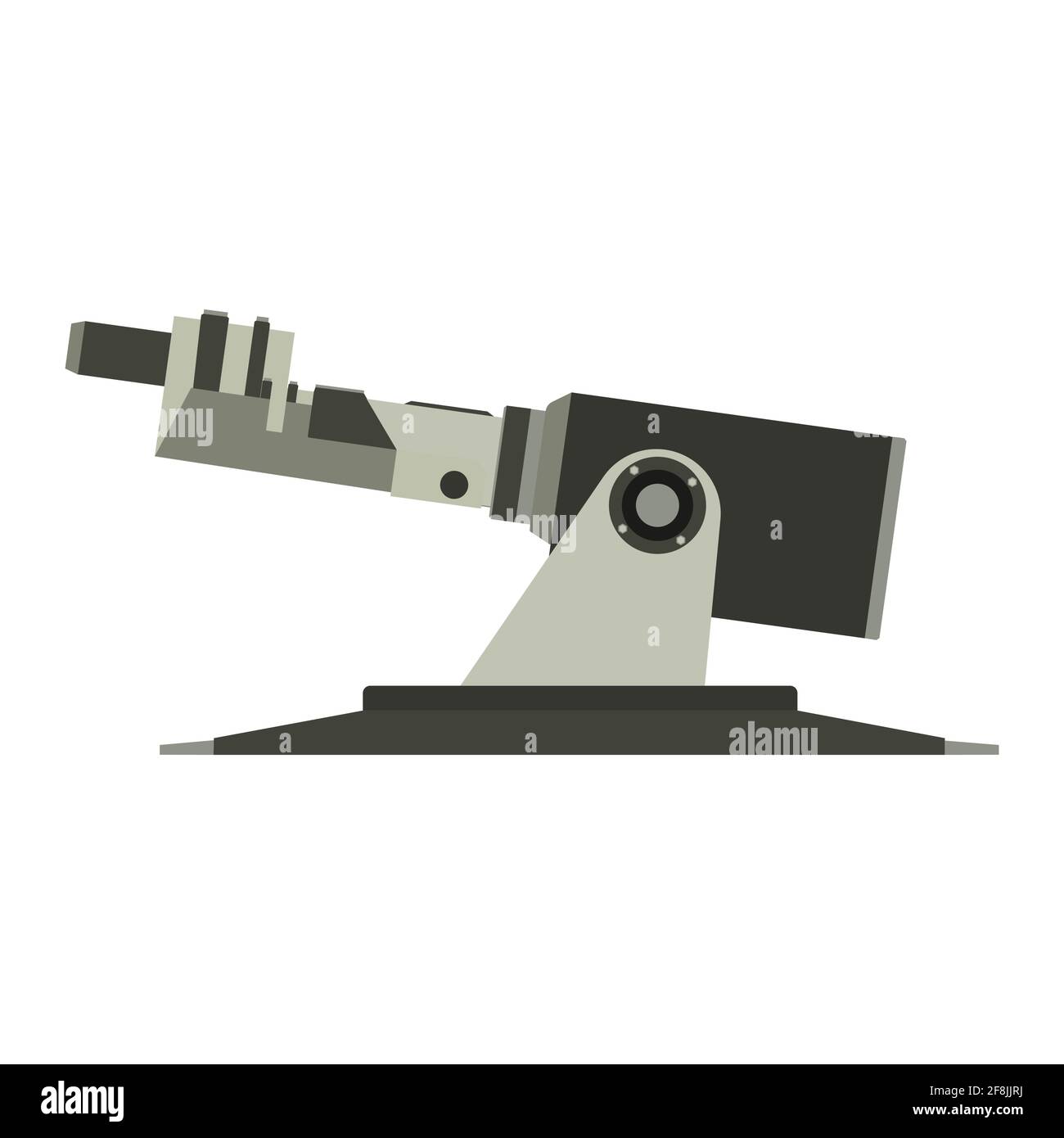 Military gun warship turret vector guard protection force battleship ...