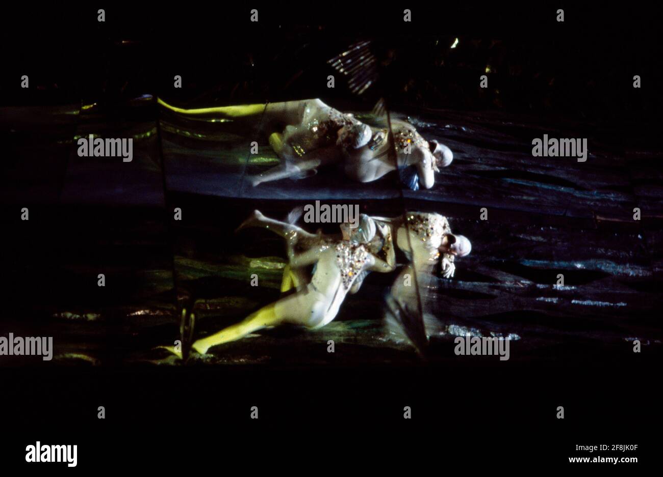 the Rhinemaidens in DAS RHEINGOLD by Wagner at the The Royal Opera ...