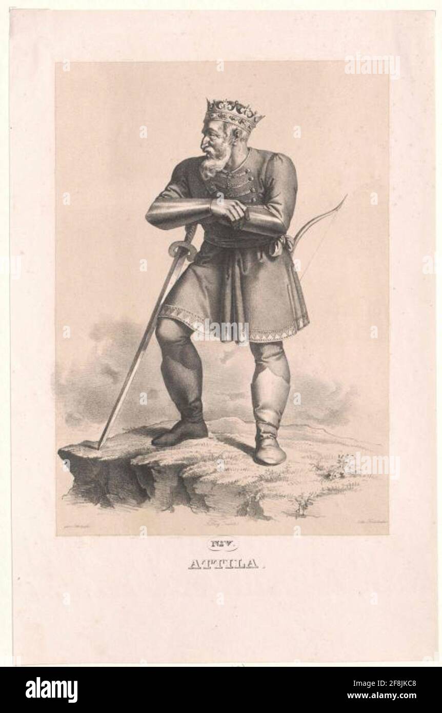 Attila huns hi-res stock photography and images - Alamy
