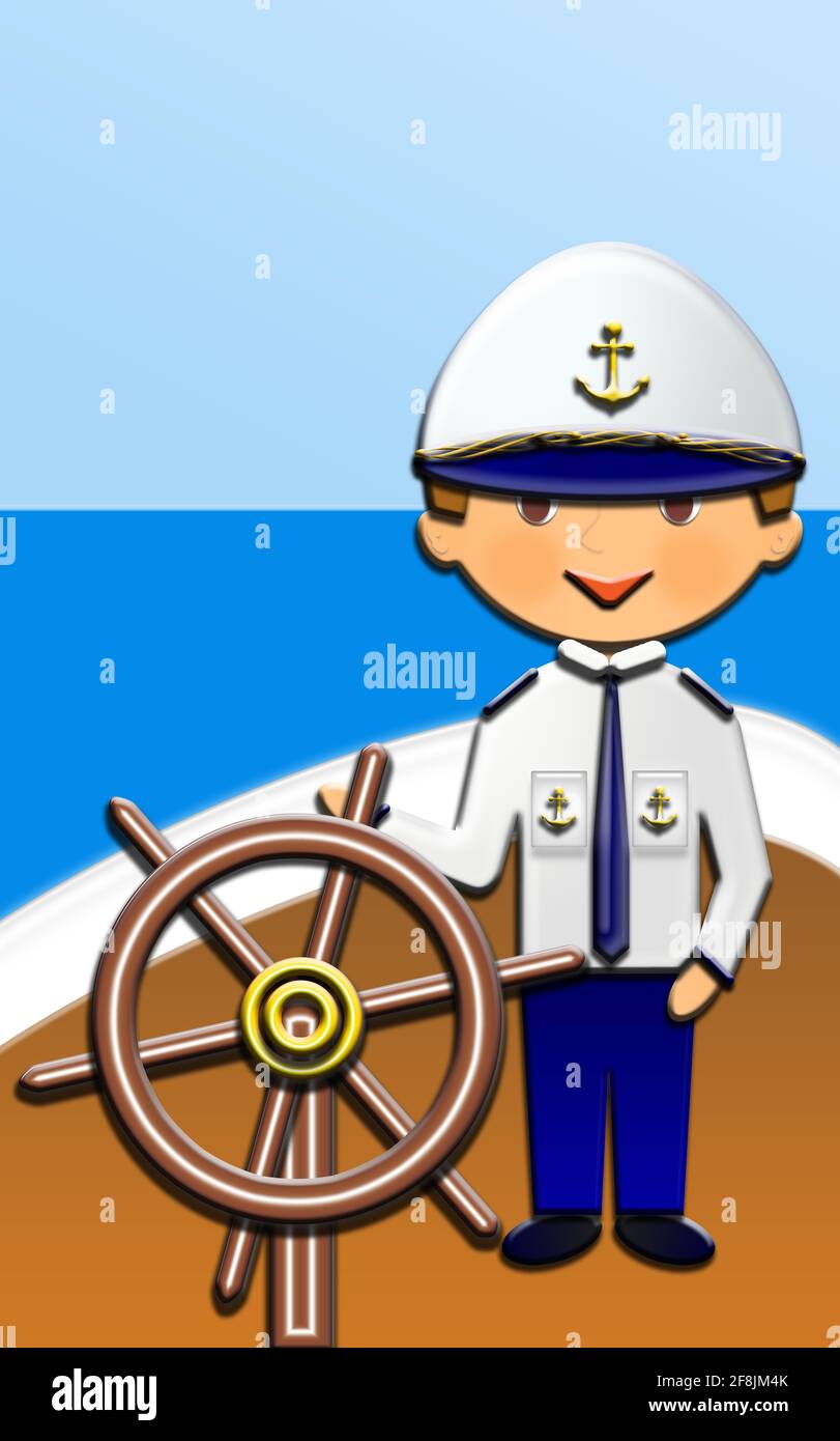 Sailing ship helm hi-res stock photography and images - Alamy