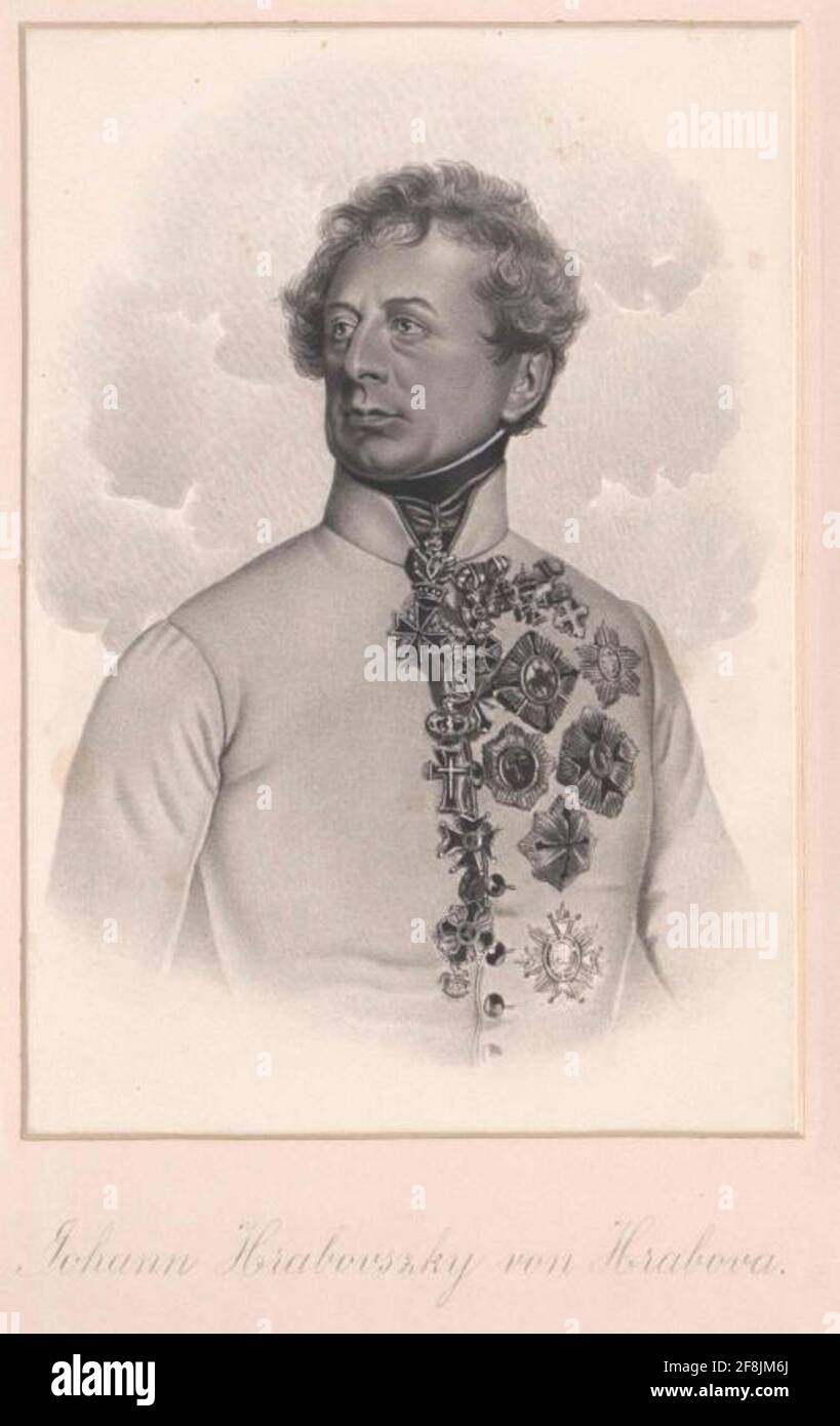 Hrabovsky von Hrabova, Johann Freiherr Stock Photo - Alamy