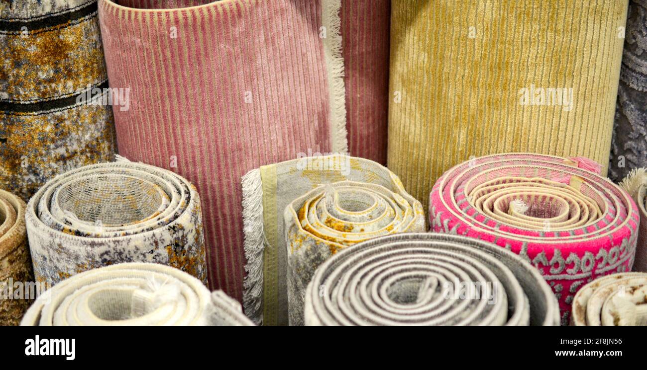 carpet rug patterns texture design image Stock Photo - Alamy