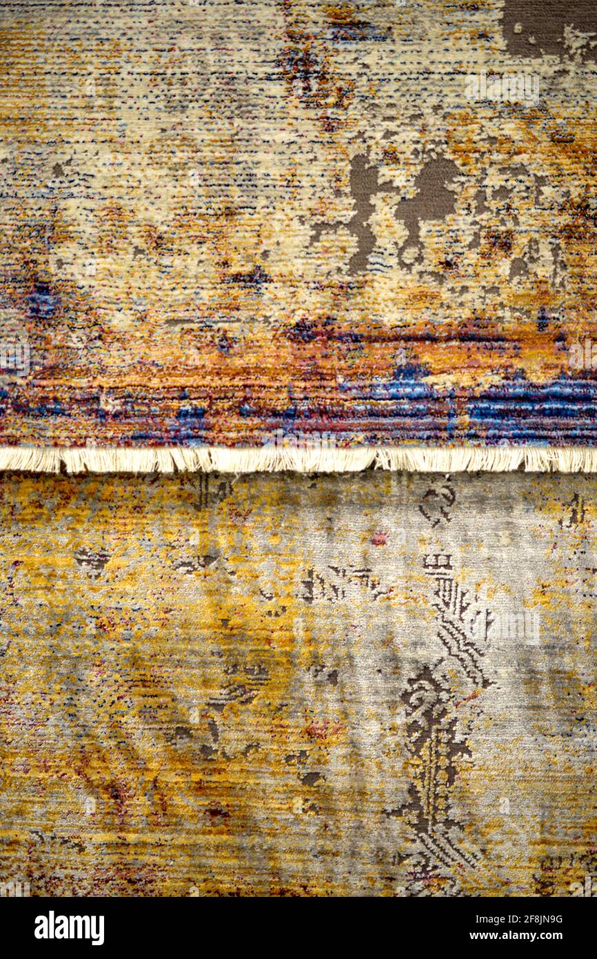 carpet rug patterns texture design image Stock Photo - Alamy