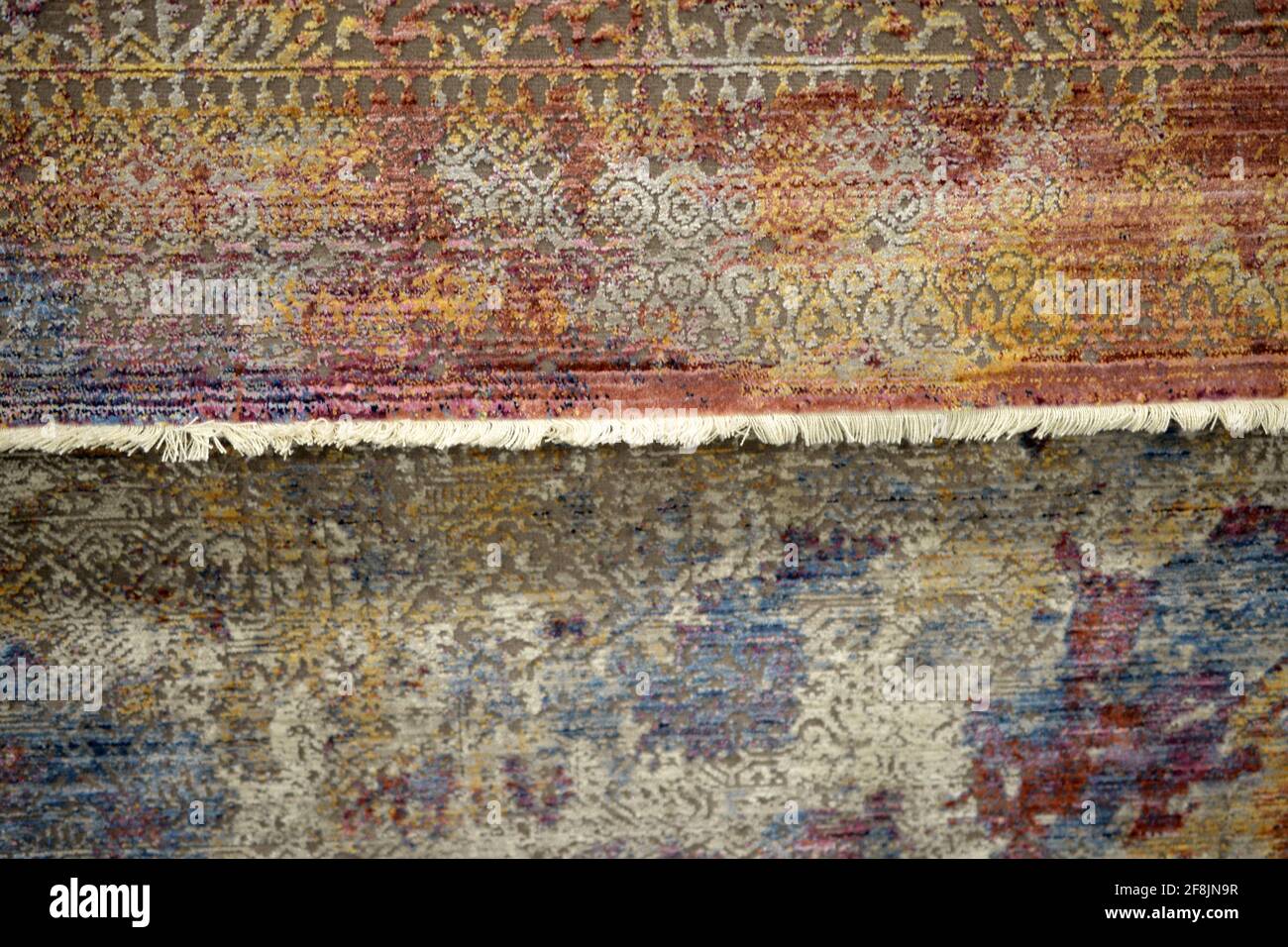 carpet rug patterns texture design image Stock Photo - Alamy