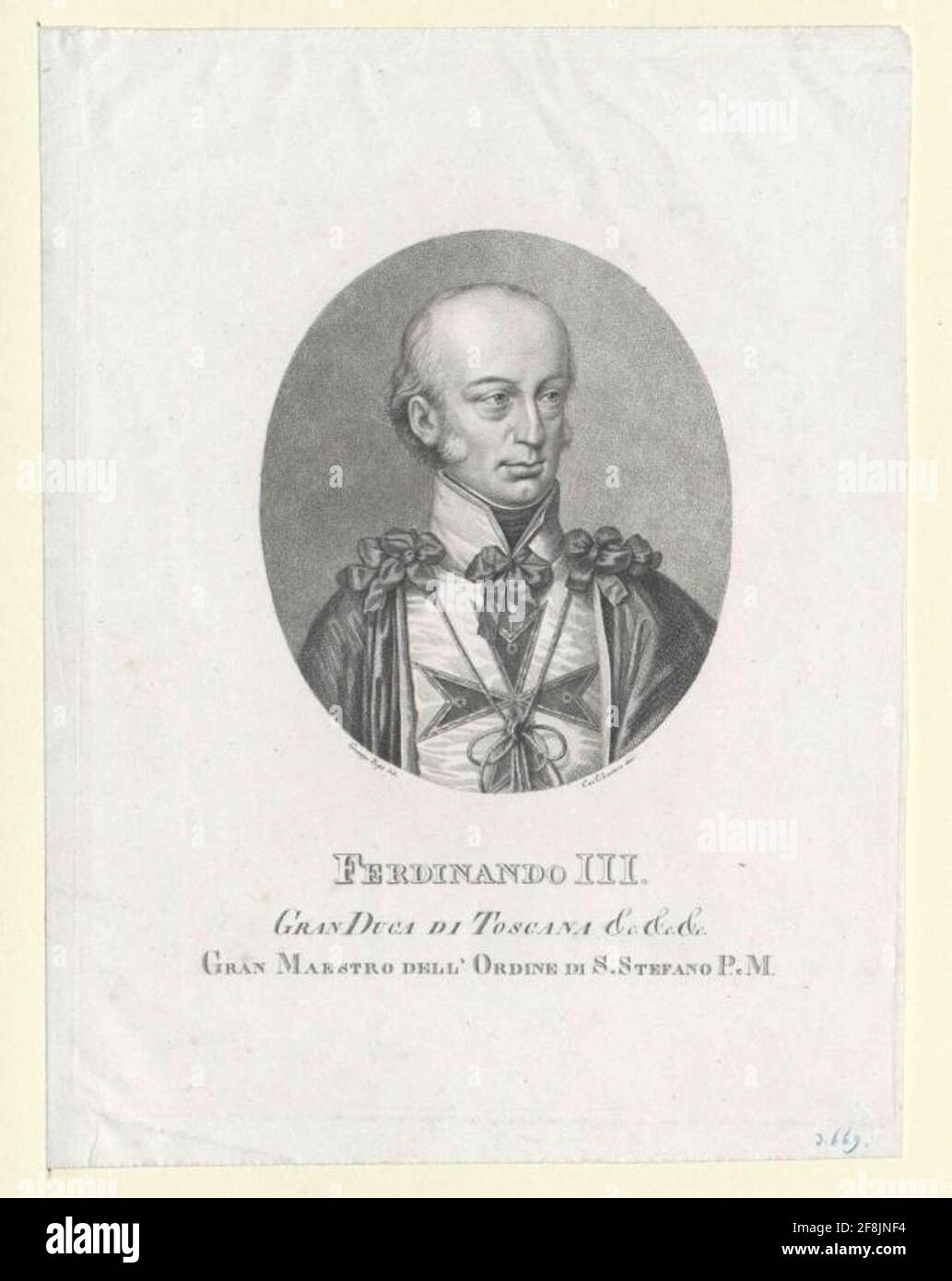 Ferdinand III., Archduke of Austria Grand Duke of Tuscany Stock Photo ...