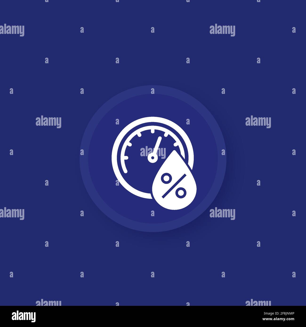 Hygrometer icon for apps, vector Stock Vector Image & Art - Alamy