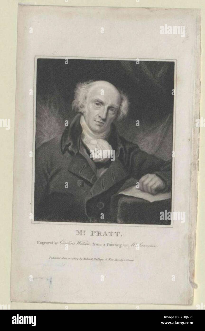 Pratt, Samuel Jackson Stock Photo - Alamy