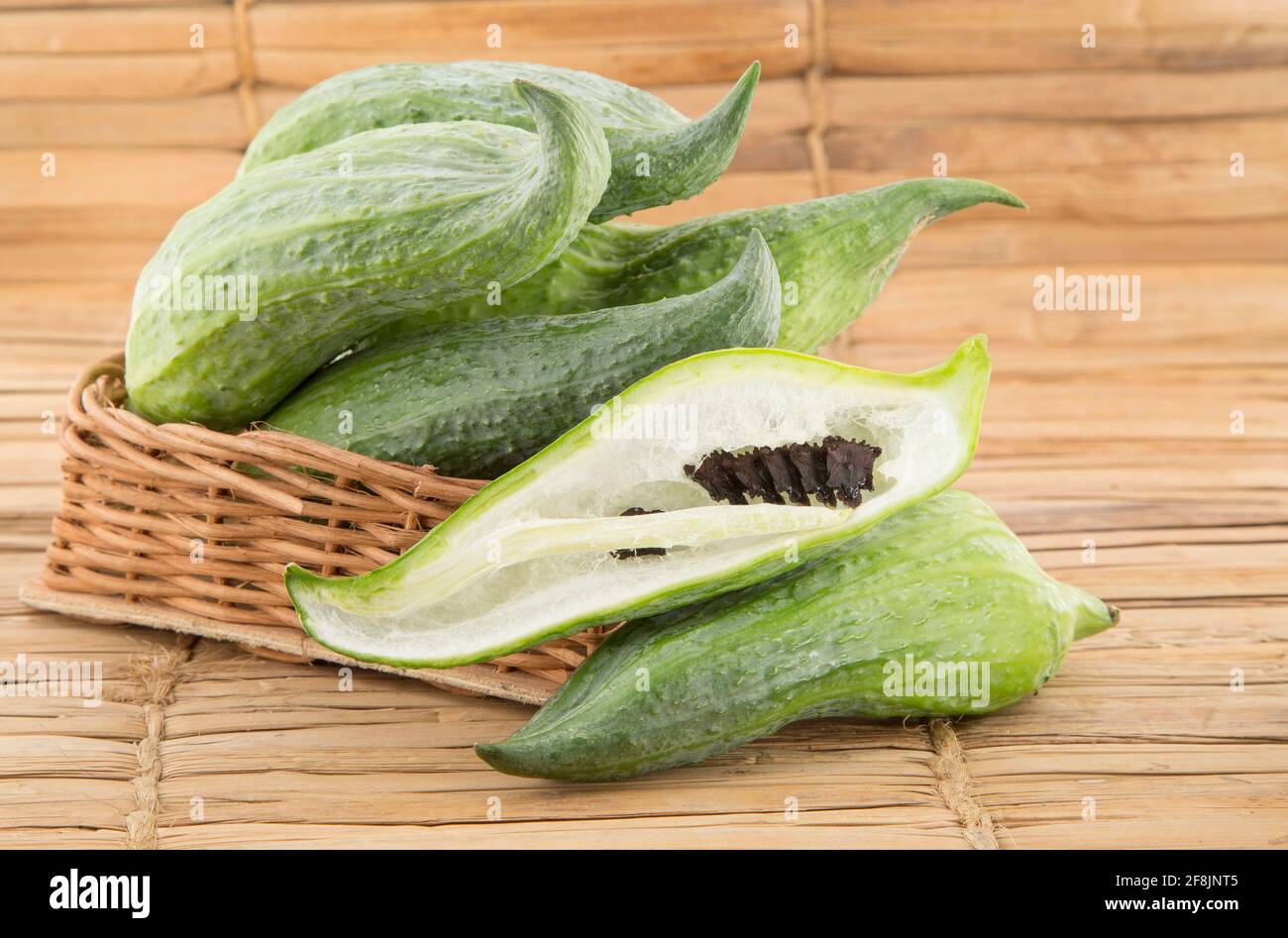 Caigua - Cyclanthera pedata. Vegetable Stock Photo - Alamy