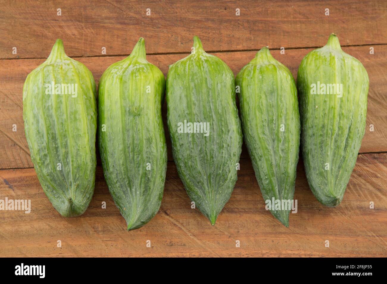 Caigua - Cyclanthera pedata. Vegetable Stock Photo - Alamy