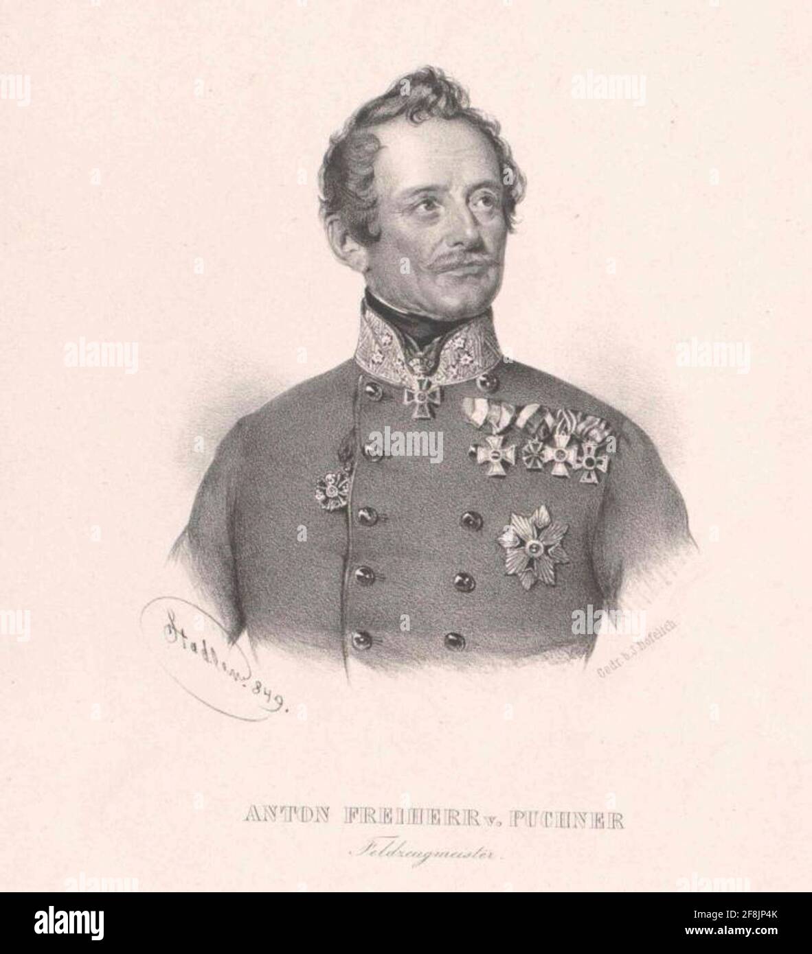 Puchner, Anton Freiherr Stock Photo - Alamy