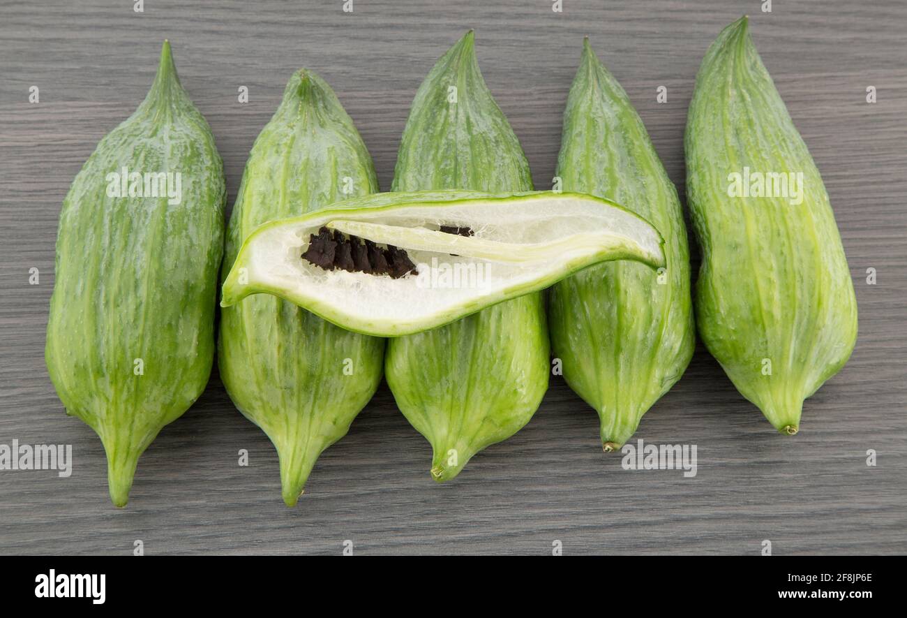 Caigua - Cyclanthera pedata. Vegetable Stock Photo - Alamy