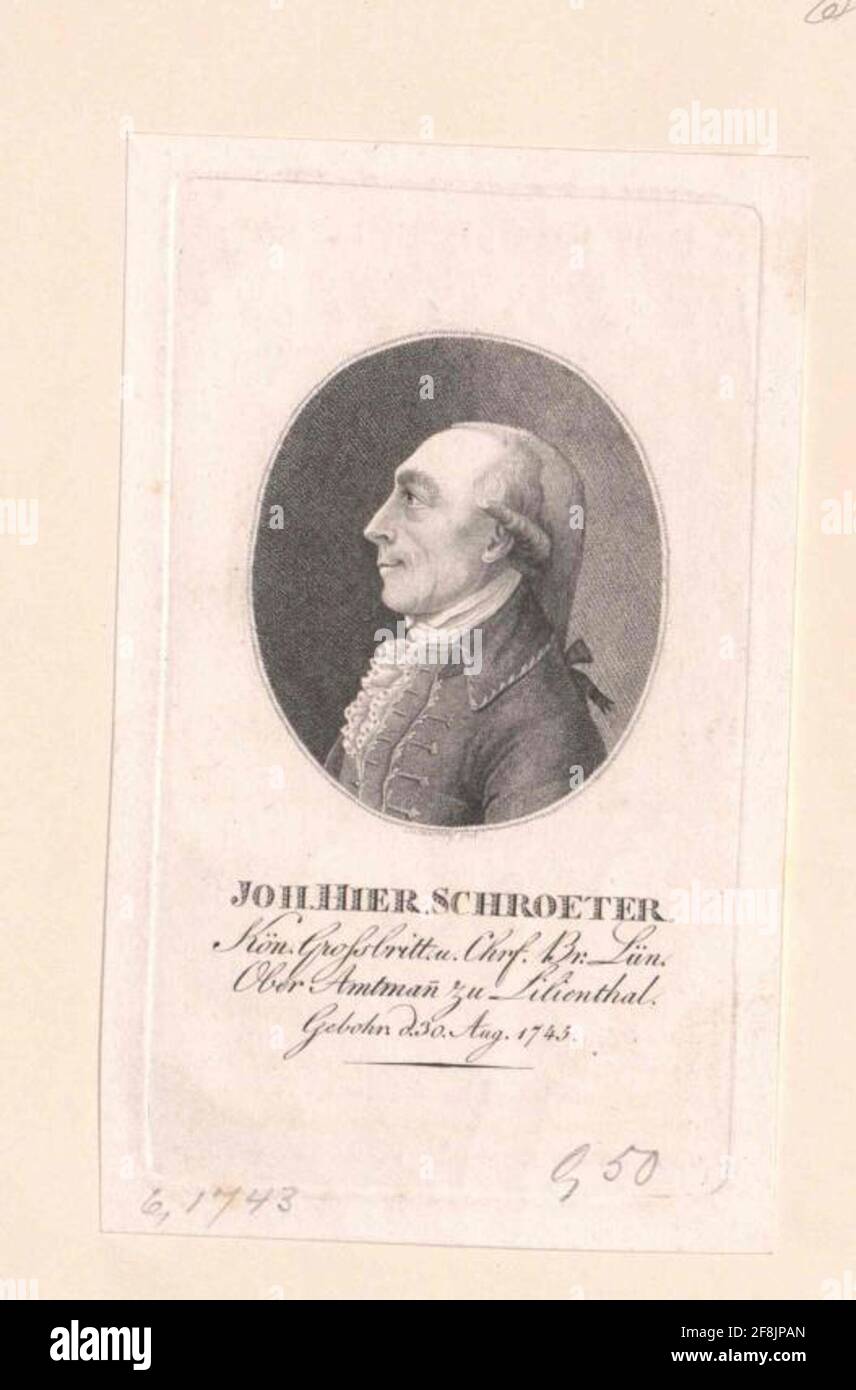 Johann schroter hi-res stock photography and images - Alamy