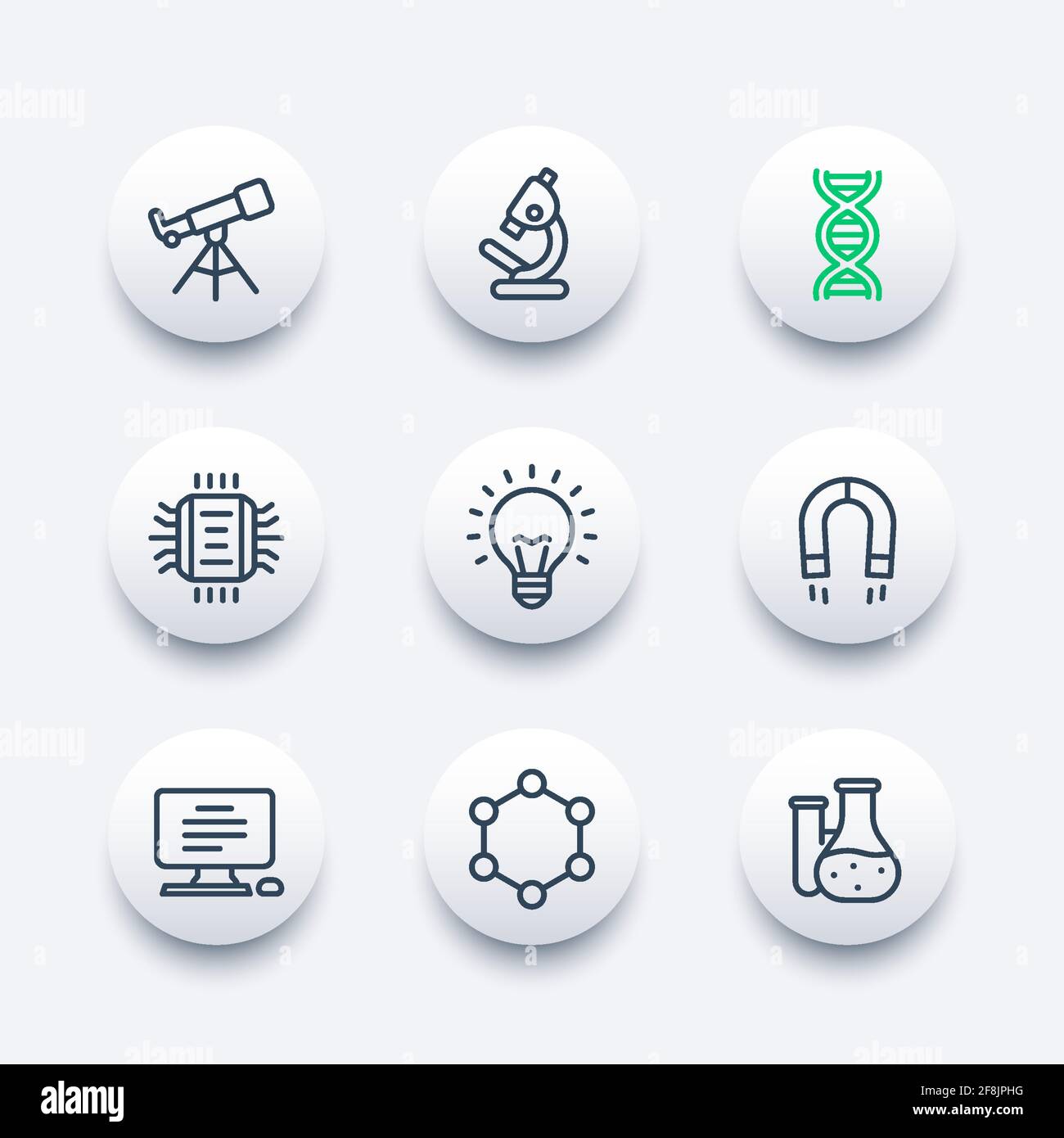 Stem field lab Stock Vector Images - Alamy