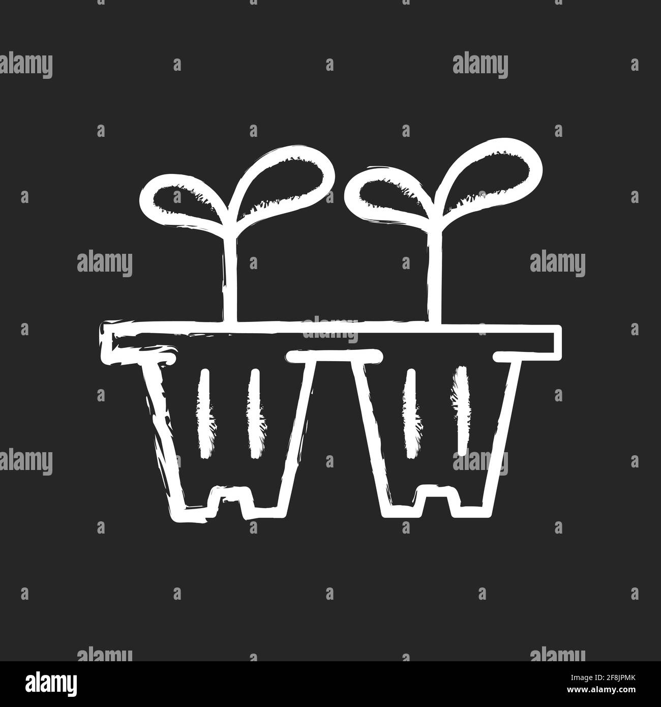 Seedling trays Black and White Stock Photos & Images - Alamy