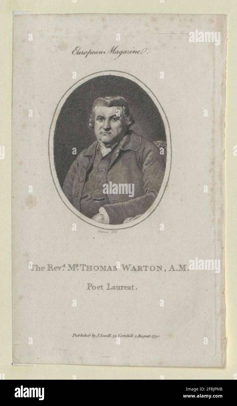 Thomas Warton High Resolution Stock Photography and Images - Alamy